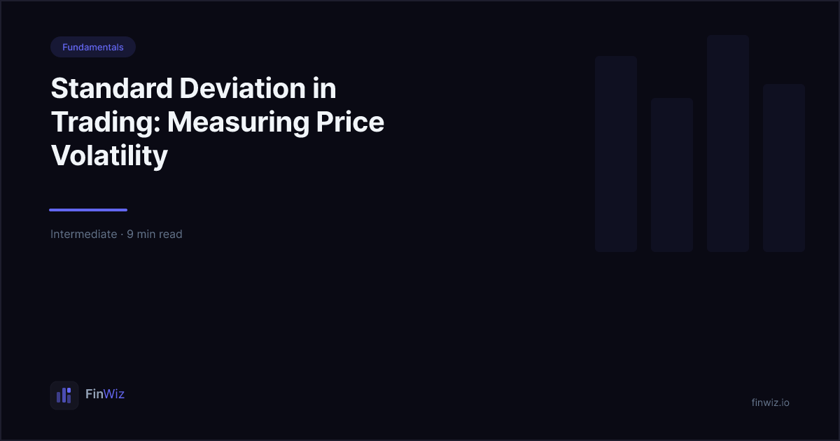 Standard Deviation in Trading | FinWiz