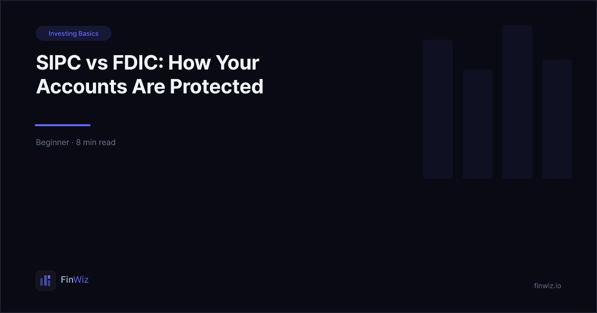 SIPC vs FDIC Insurance Explained | FinWiz