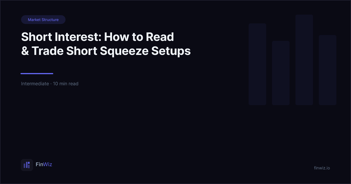 Short Interest: Read & Trade Short Squeeze Setups