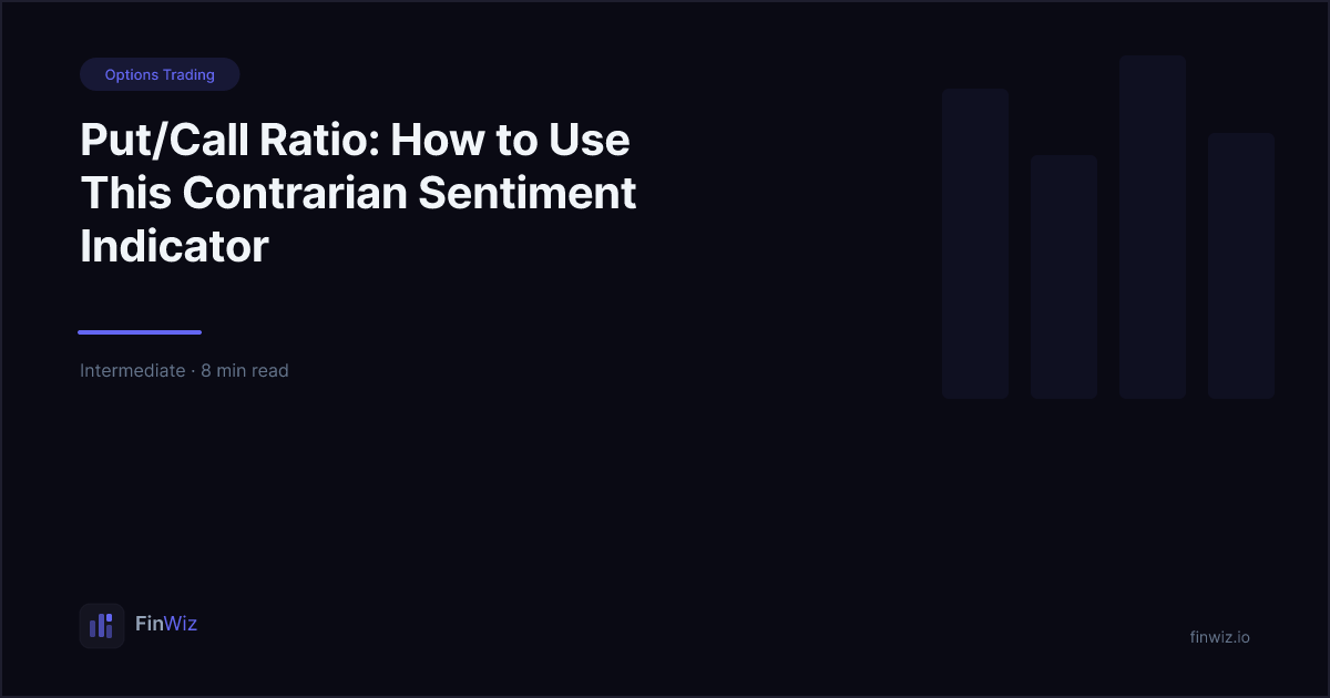 Put/Call Ratio: Contrarian Sentiment Indicator