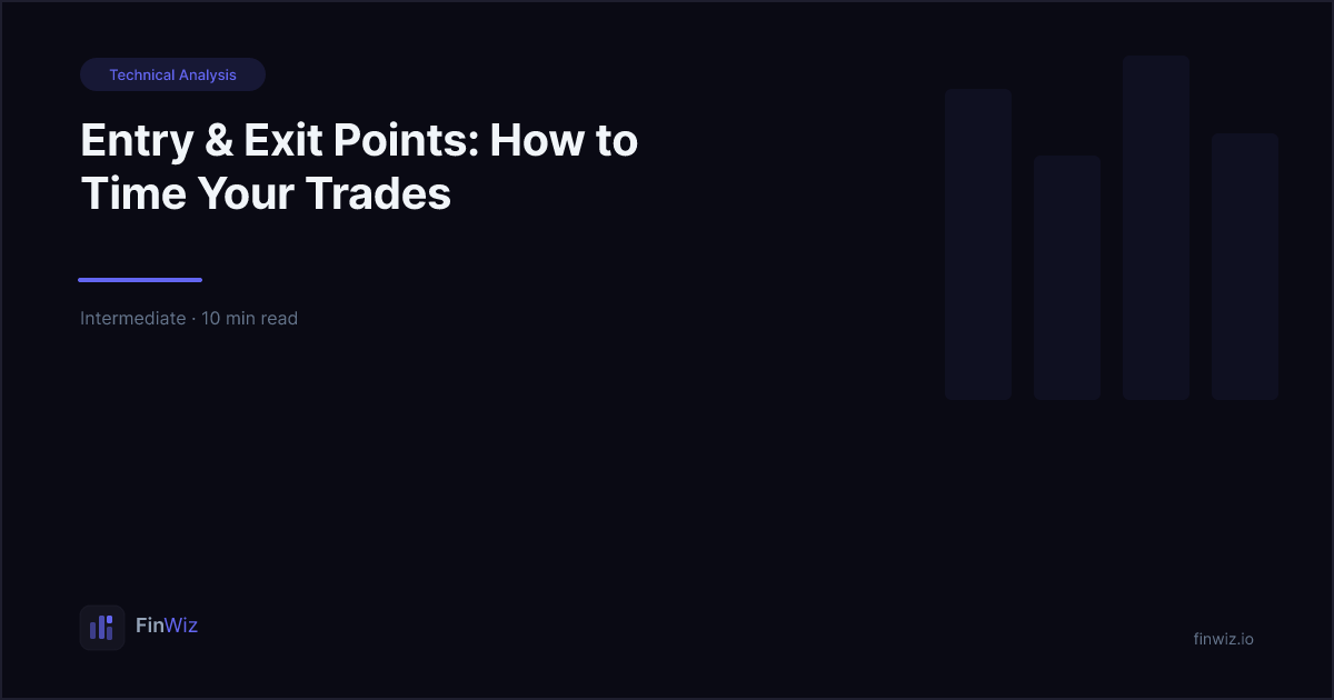 Entry & Exit Points: Timing Your Trades | FinWiz