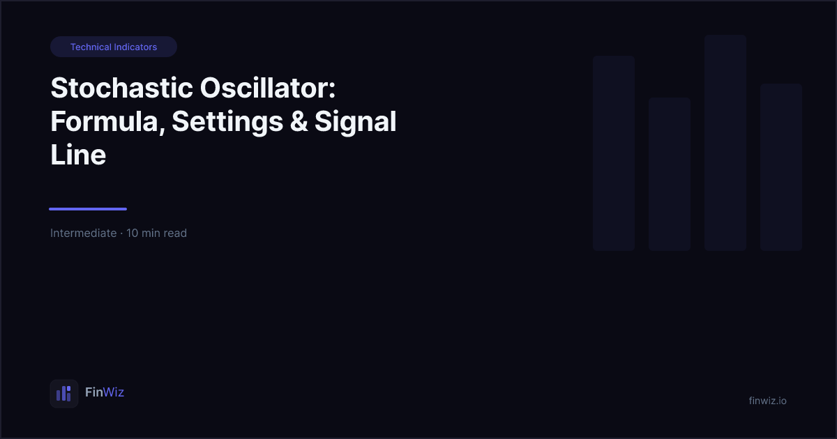 Stochastic Oscillator: Formula & Settings | FinWiz